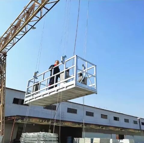 Zlp 630 Suspended Platform Hoist Scaffolding Electric Lifting Platforms Gondola Hanging ...